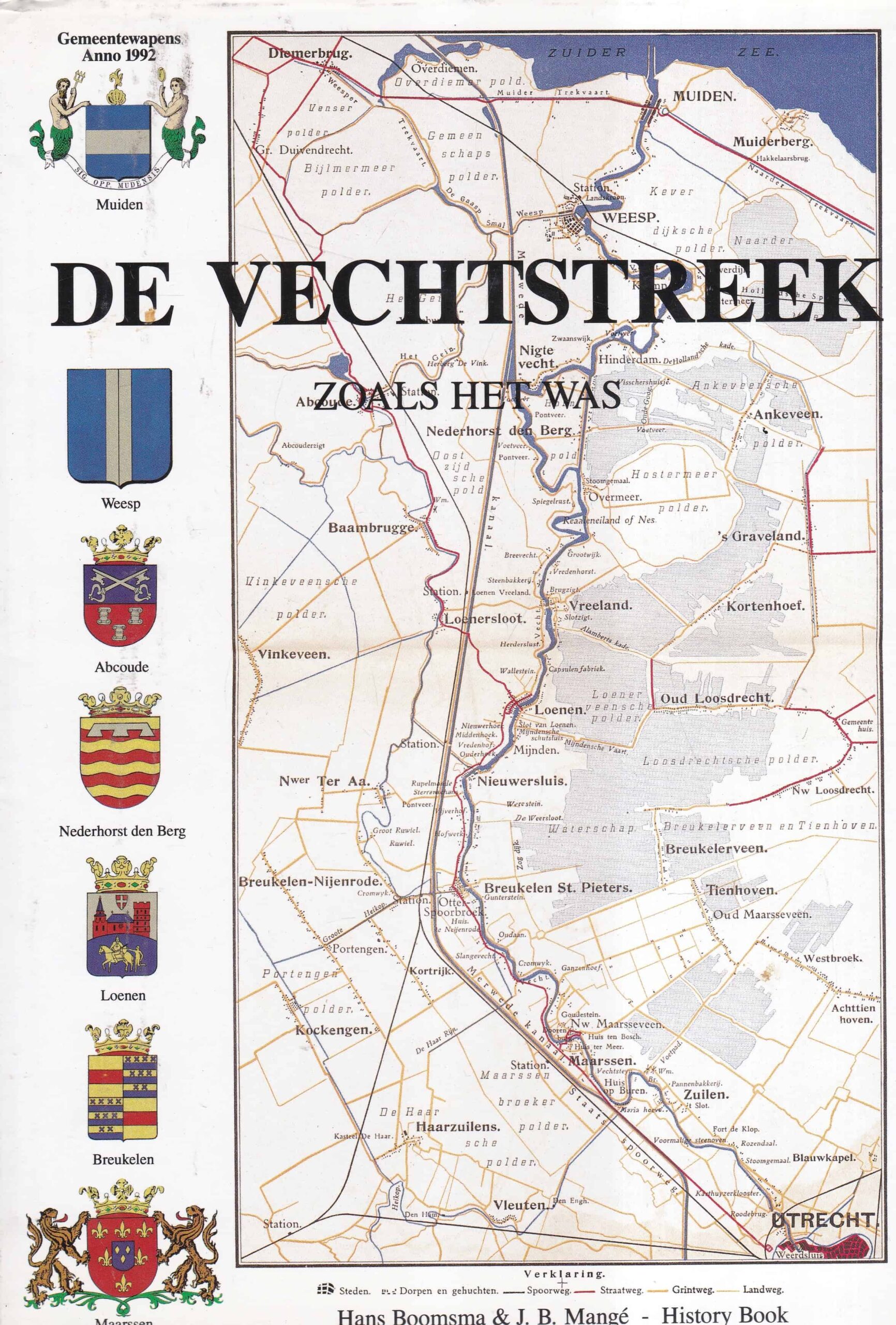 Boomsma, Hans e.a.: De Vechtstreek zoals het was – Van der Wal Boeken